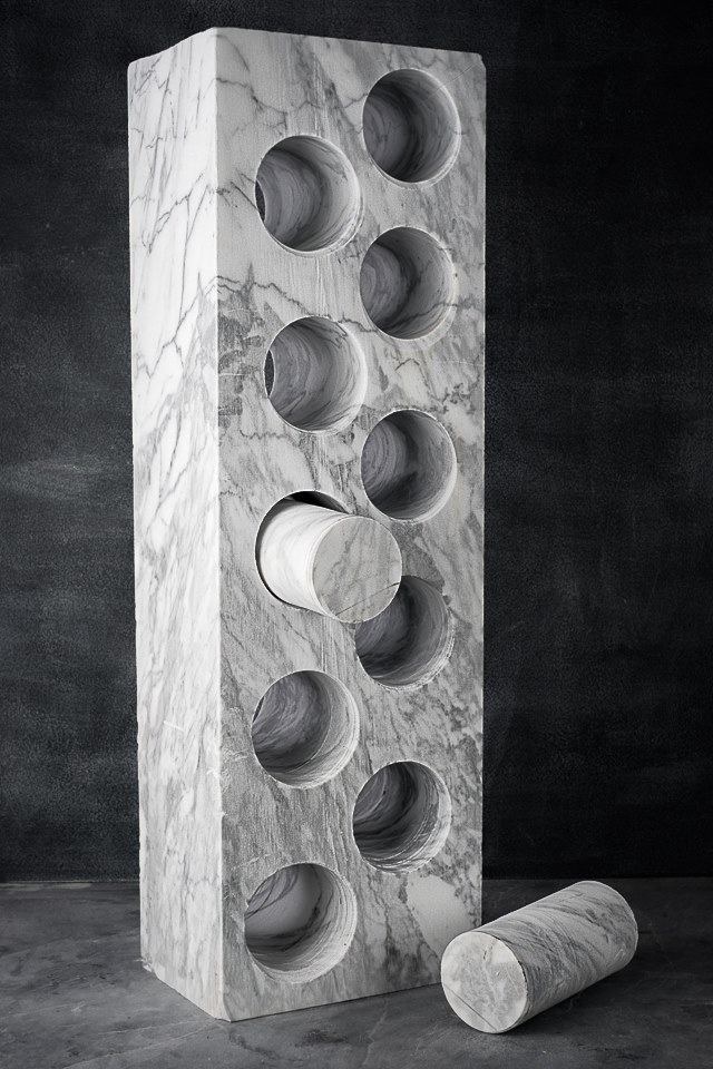 Carrera Italian Marble Wine Rack MWR1 | Slate Wine Racks