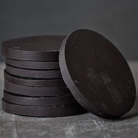 Round Slate Coasters Packs of 4 | Slate Wine Racks